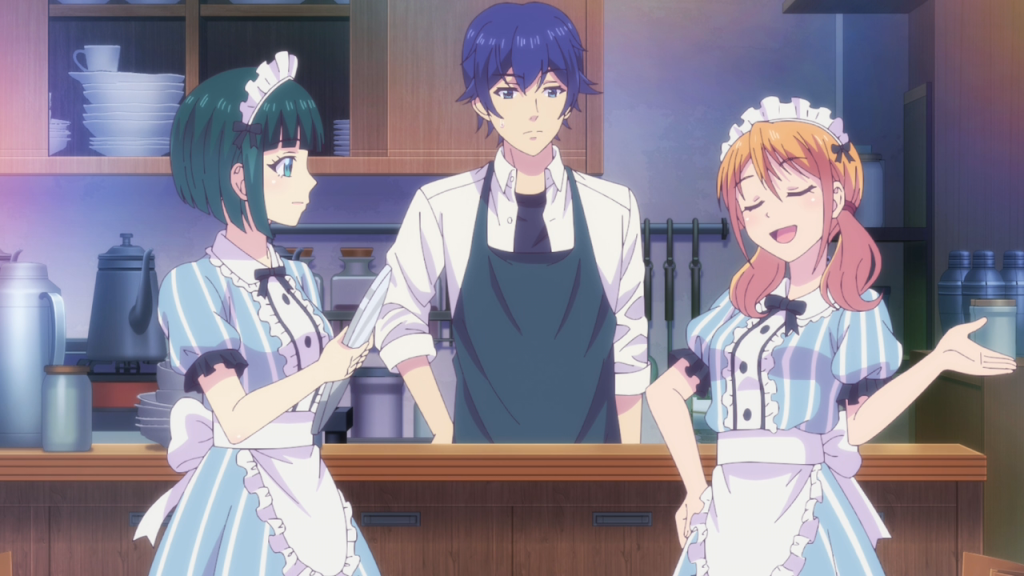 Megami no Cafe Terrace Episode 05 Fanservice Review – Fapservice